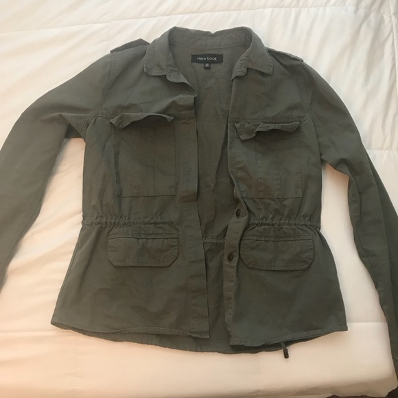 Jackets & Coats | Army Green Light Jacket | Poshmark